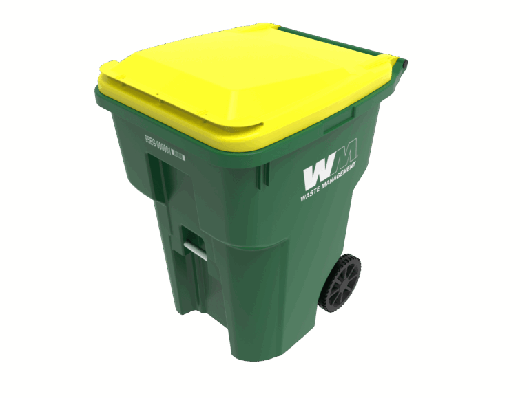 Rehrig Pacific Designs Roll-out Carts Made from Bulky Rigid PCR for ...